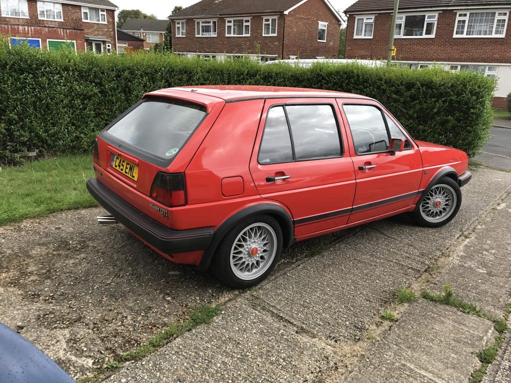 Red – VW Golf Mk2 Owners Club